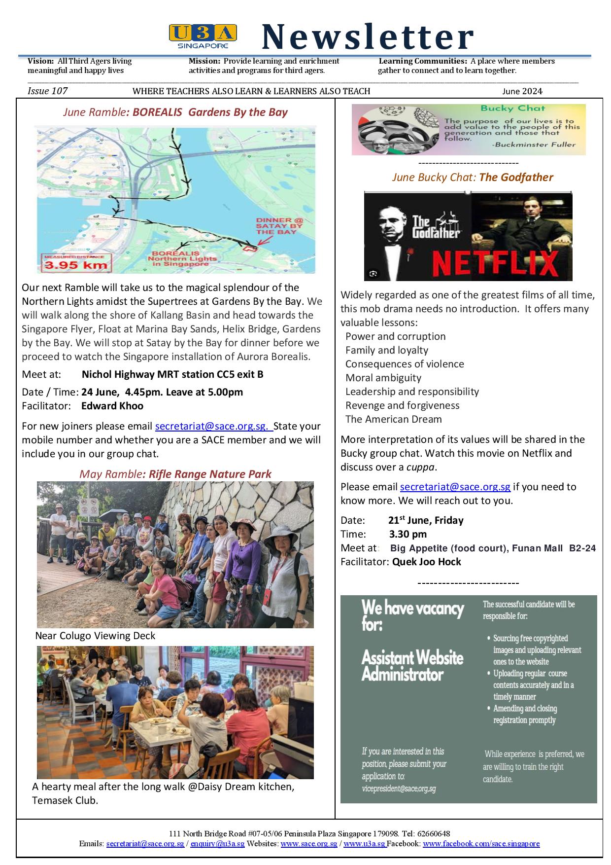 2024 June Newsletter - SACE